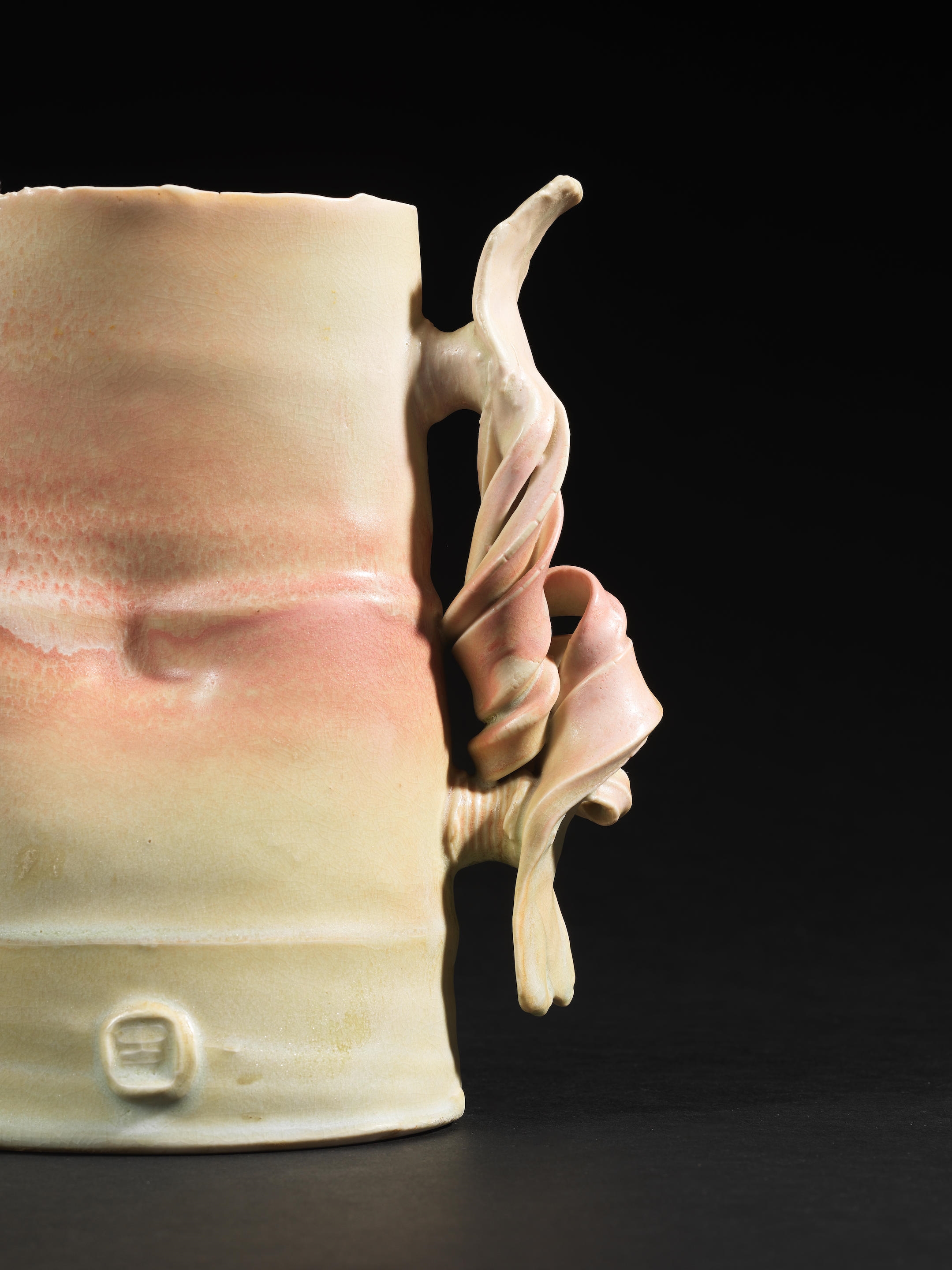 Colin Pearson | Vessel with twisted handles (2001) | MutualArt