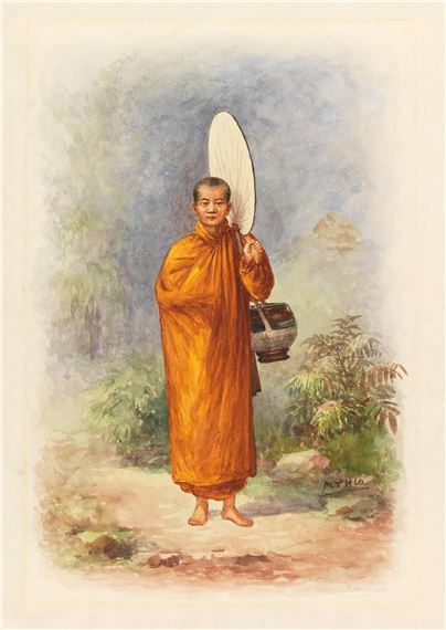 Mg Tun Hla | A set of four Burmese figure studies | MutualArt