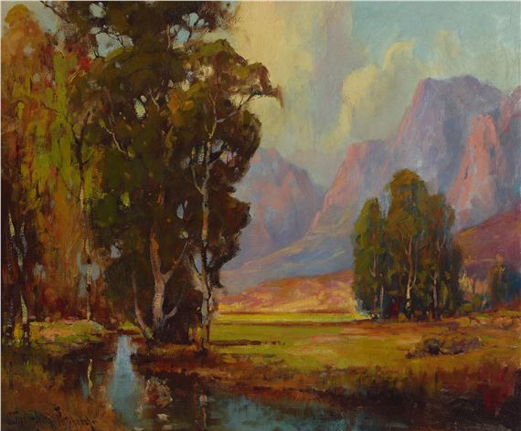 George Pritchard | California Landscape with Eucalyptus | MutualArt