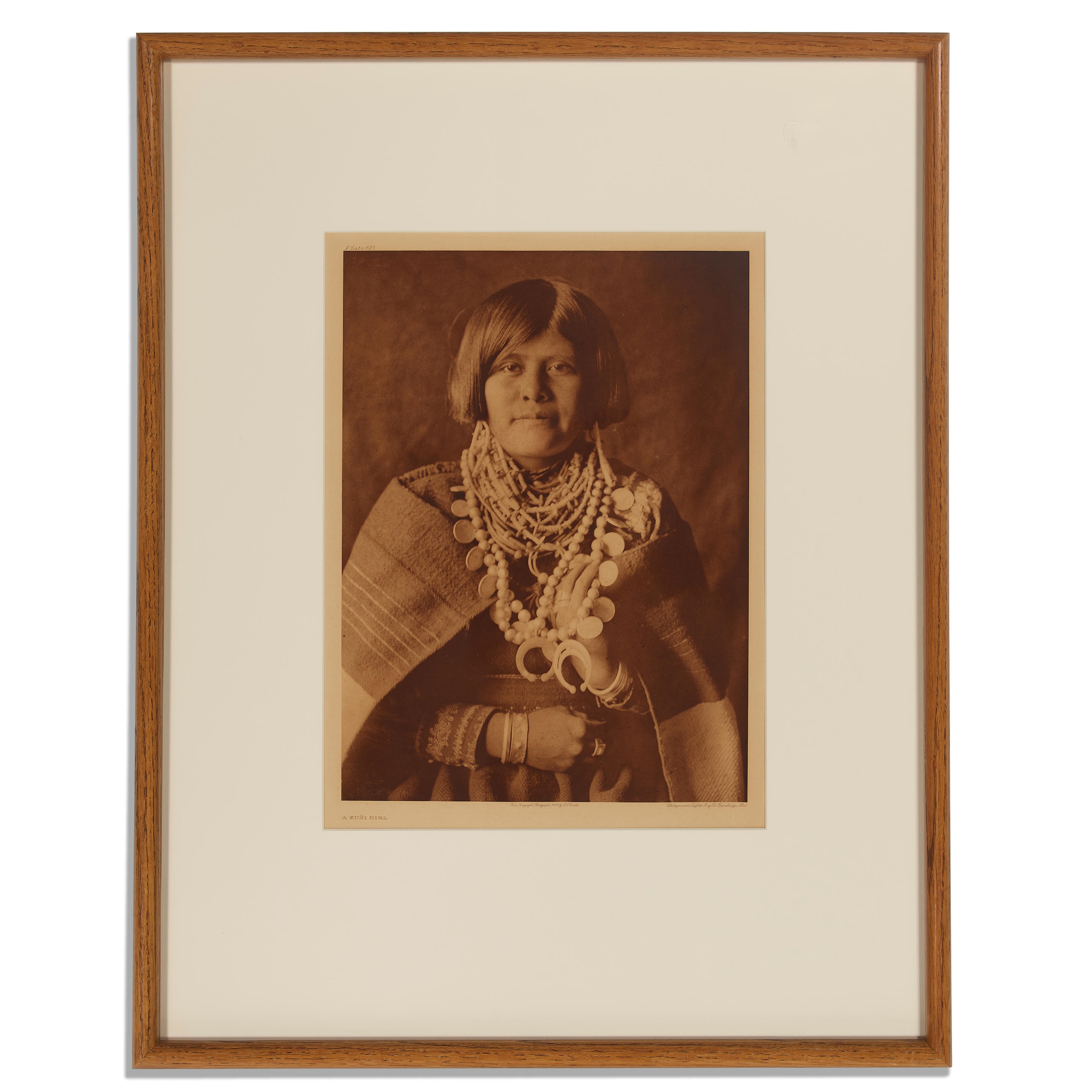 Edward S. Curtis | A Zuñi Girl | MutualArt
