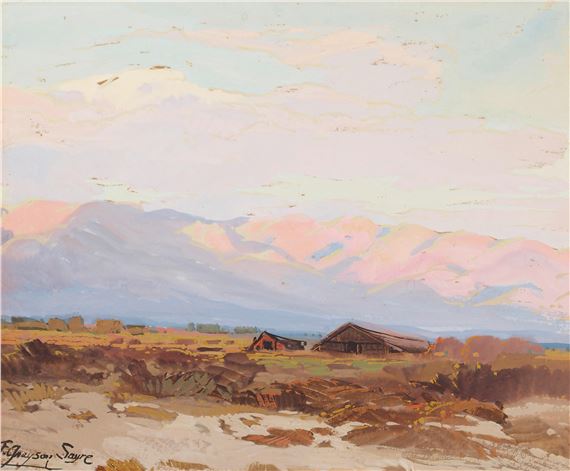 Fred Grayson Sayre | Cabin in the Desert | MutualArt