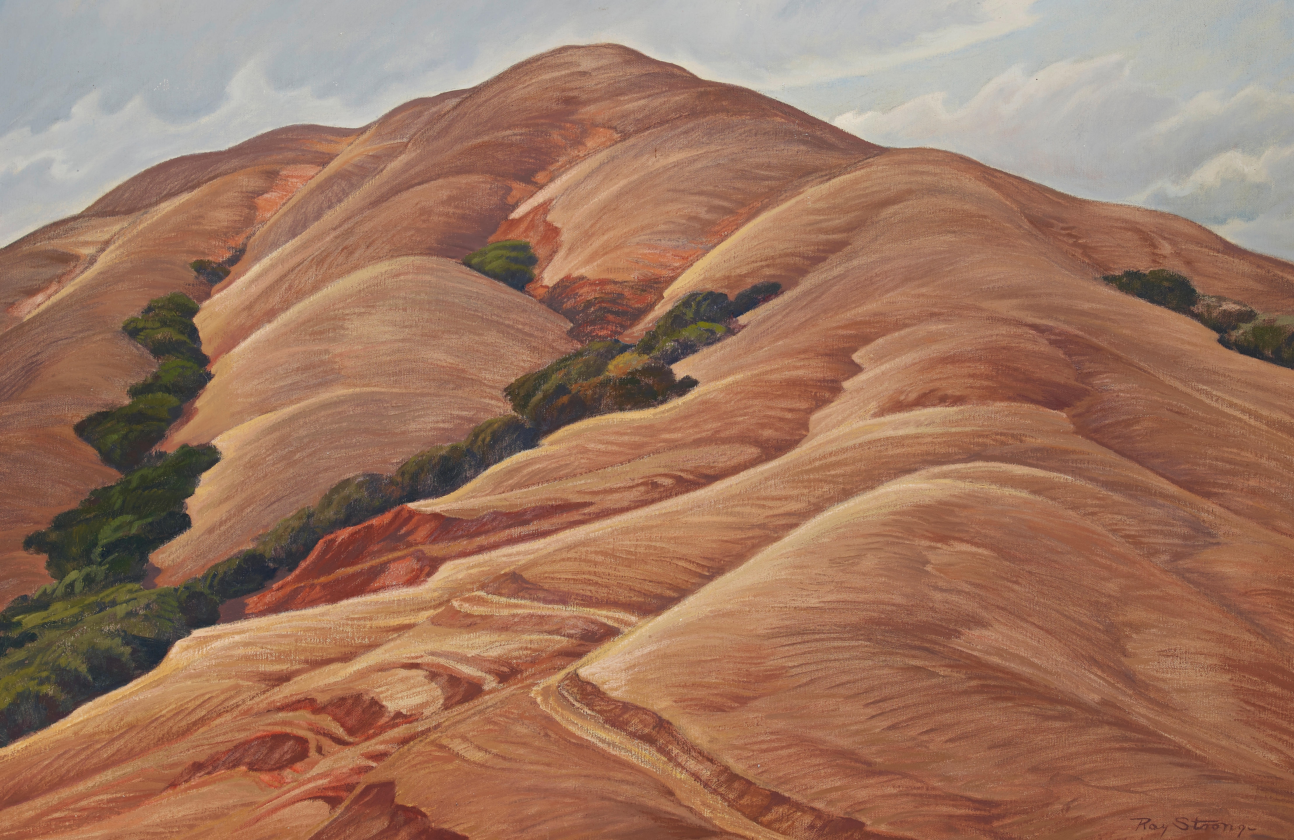 Ray Stanford Strong | Black's Mountain (1966) | MutualArt