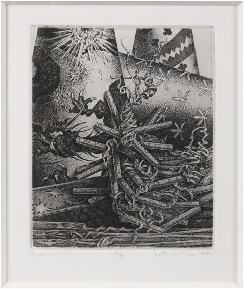 Mark Leithauser | FIRECRACKERS (1982) | MutualArt