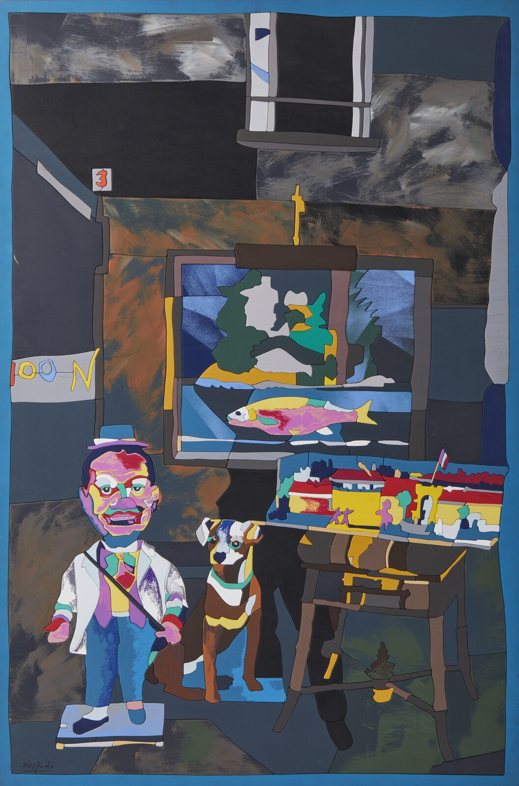 Ugo Nespolo | Maestro d'orchestra. | MutualArt