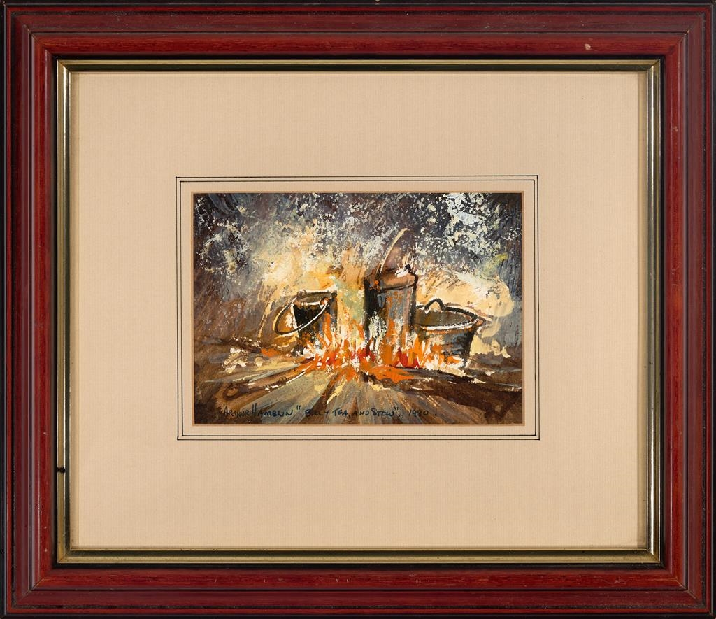 Arthur Hamblin | Billy Tea and Stew | MutualArt