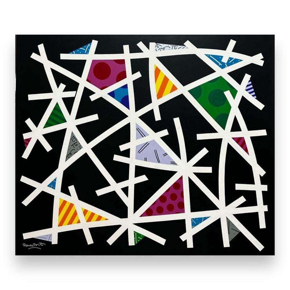 Romero Britto | Night Landscape | MutualArt