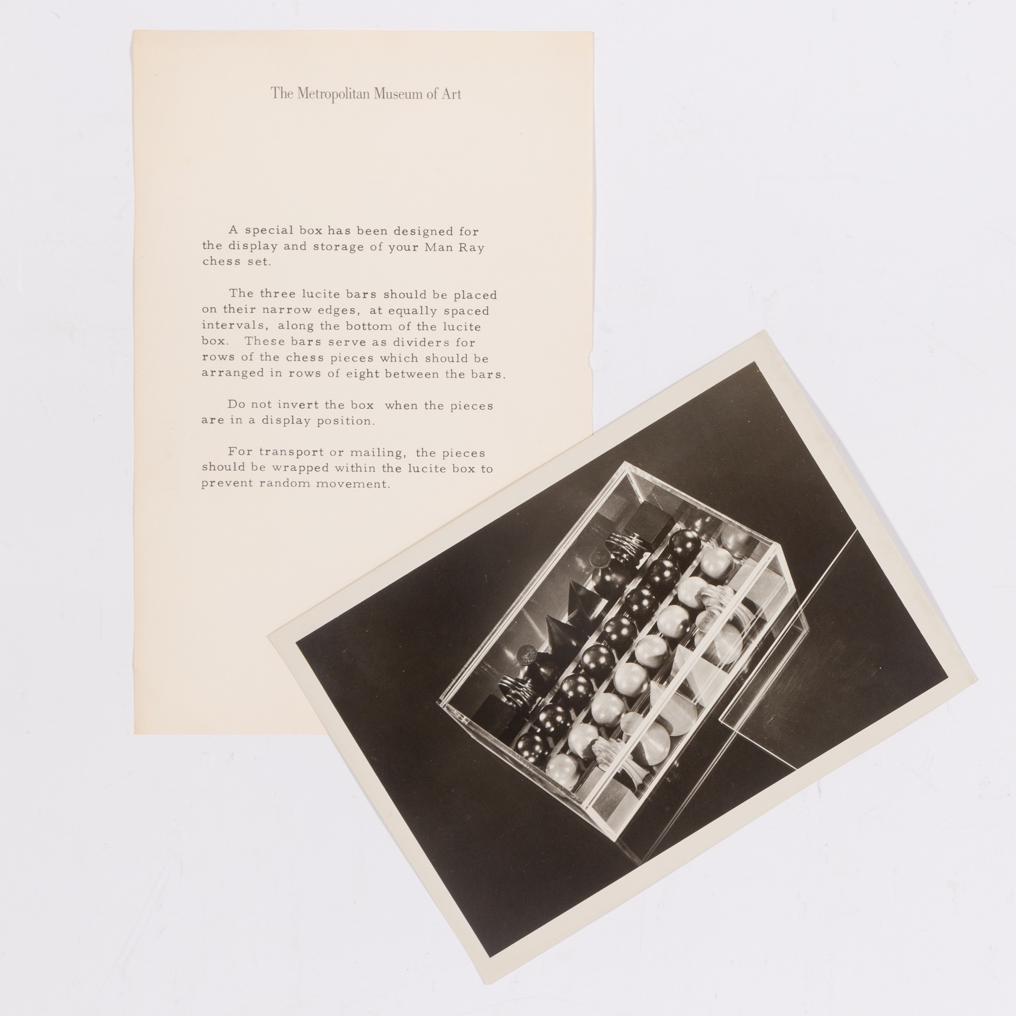 Man Ray | CHESS SET (1971) | MutualArt