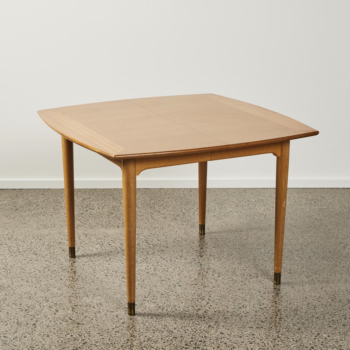 John Keal | A 1950s Limed Mahogany Dining Table with Two Leaves by John ...