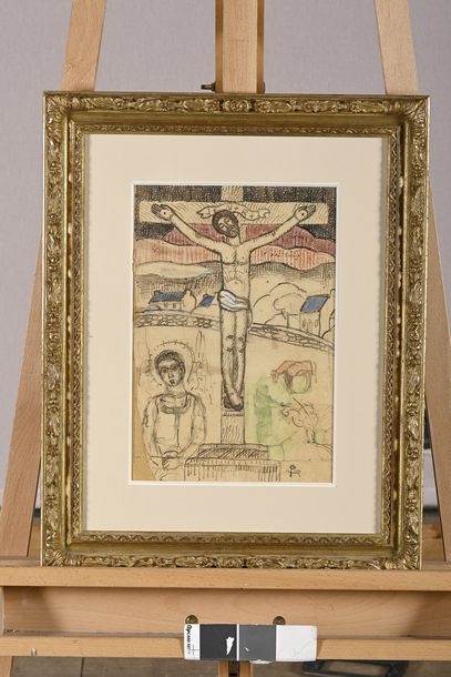 Charles Filiger | Le Christ à la lande (Circa 1890) | MutualArt