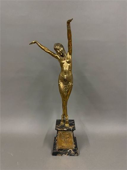 Demétre H. Chiparus | Danseuse égyptienne | MutualArt