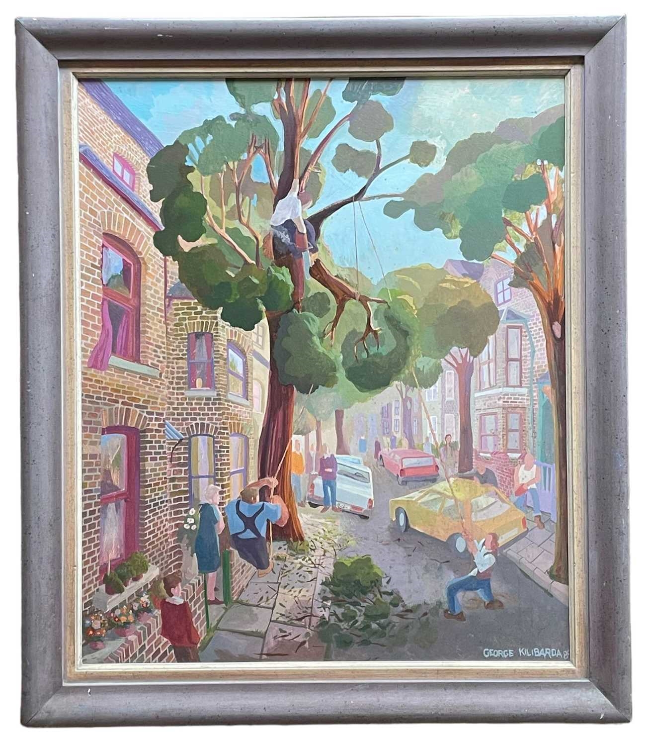 George Kilibarda | Tree Cutters (89) | MutualArt