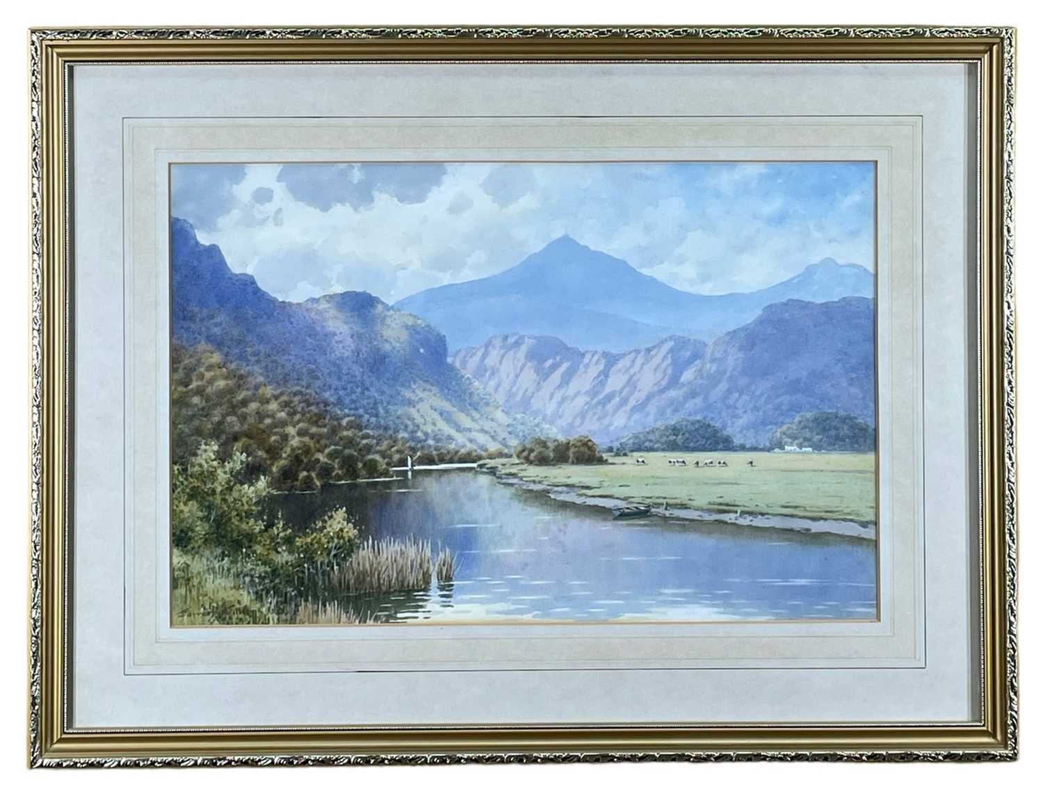 Warren Williams | The River Glaslyn and Snowdon | MutualArt