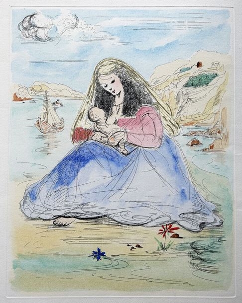 Salvador Dalí | Virgin and Child | MutualArt