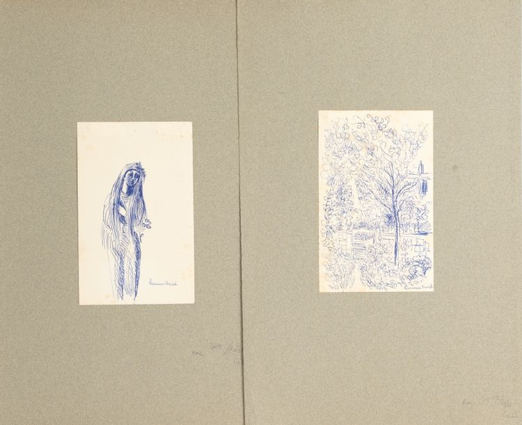 Hermine David | Hermine DAVID (1900-1970) Young girl with... - Lot 163 ...