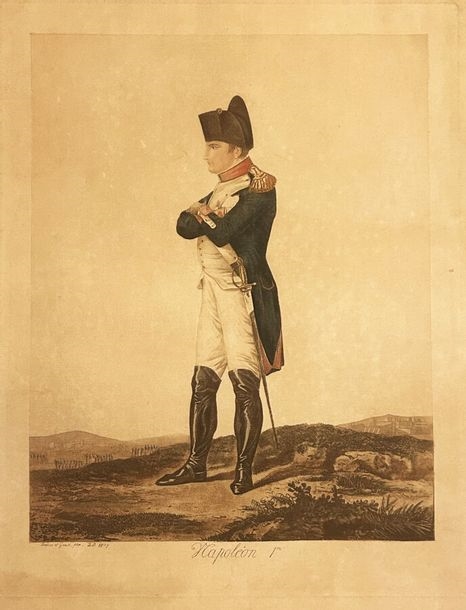 Philibert-Louis Debucourt | NAPOLEON I - Full-length PORTRAIT of ...