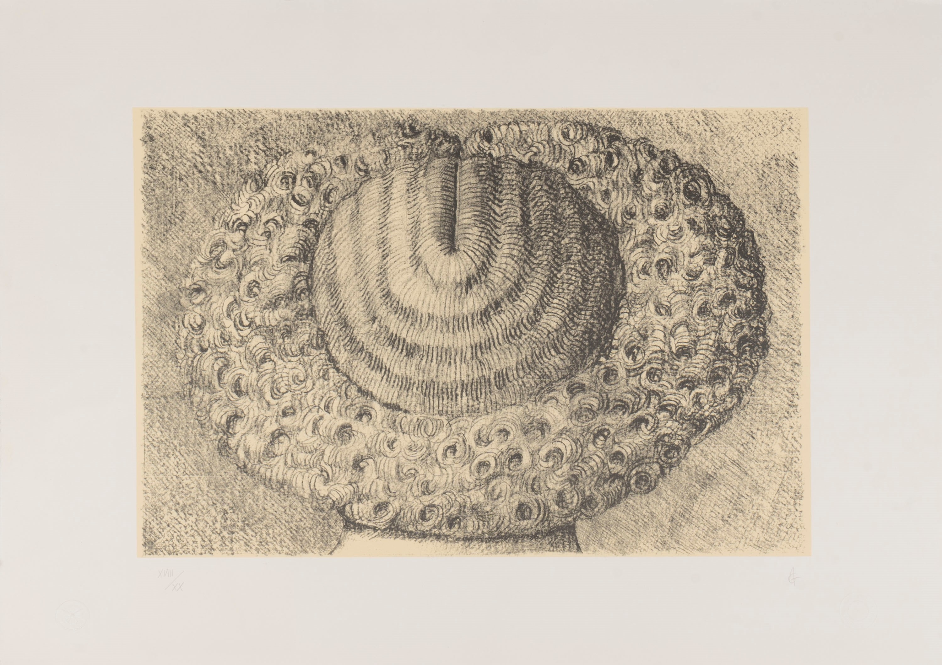 Domenico Gnoli | Neapolitan bed (1960) | MutualArt