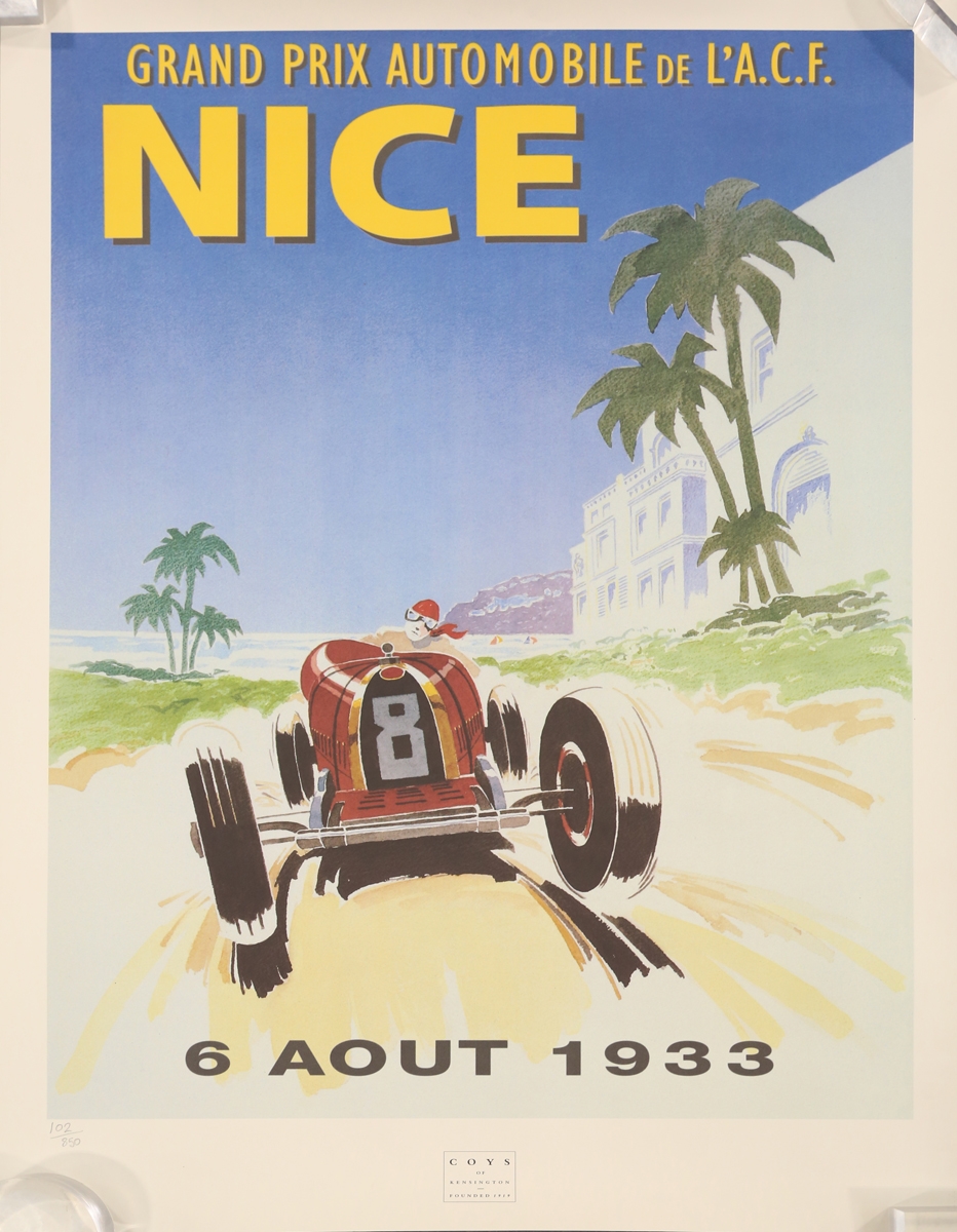 Unknown | A modern limited edition lithographic reproduction poster for ...