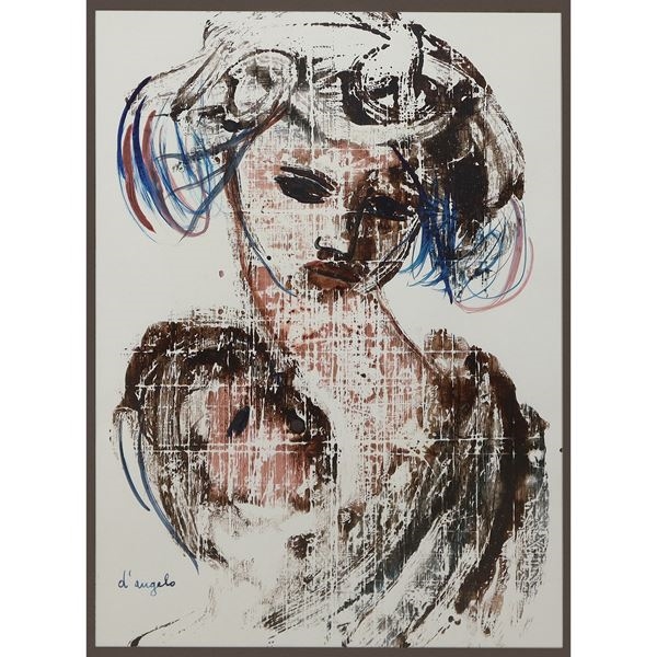 Cesare d'Angelo | Maternity, Mixed technique | MutualArt