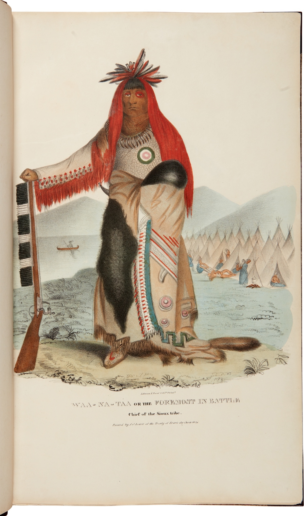 James Otto Lewis | The aboriginal port folio. Philadelphia, 1836, early ...