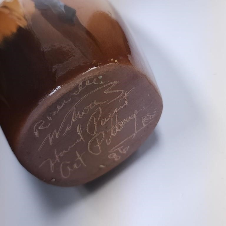 Rick Wisecarver | A pottery vase by Rick Wisecarver | MutualArt