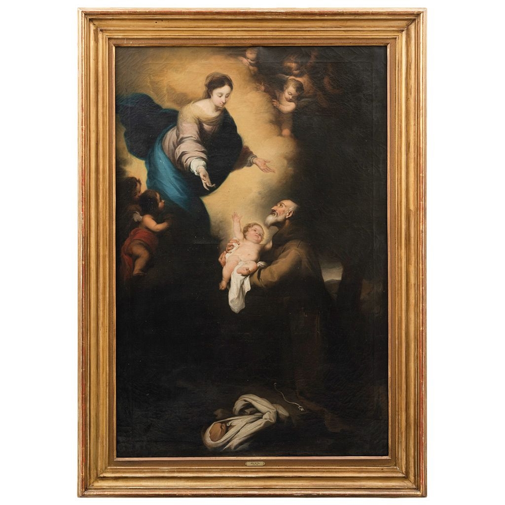 Bartolomé Estebán‏ Murillo | Saint Rose of Lima with the Christ Child ...