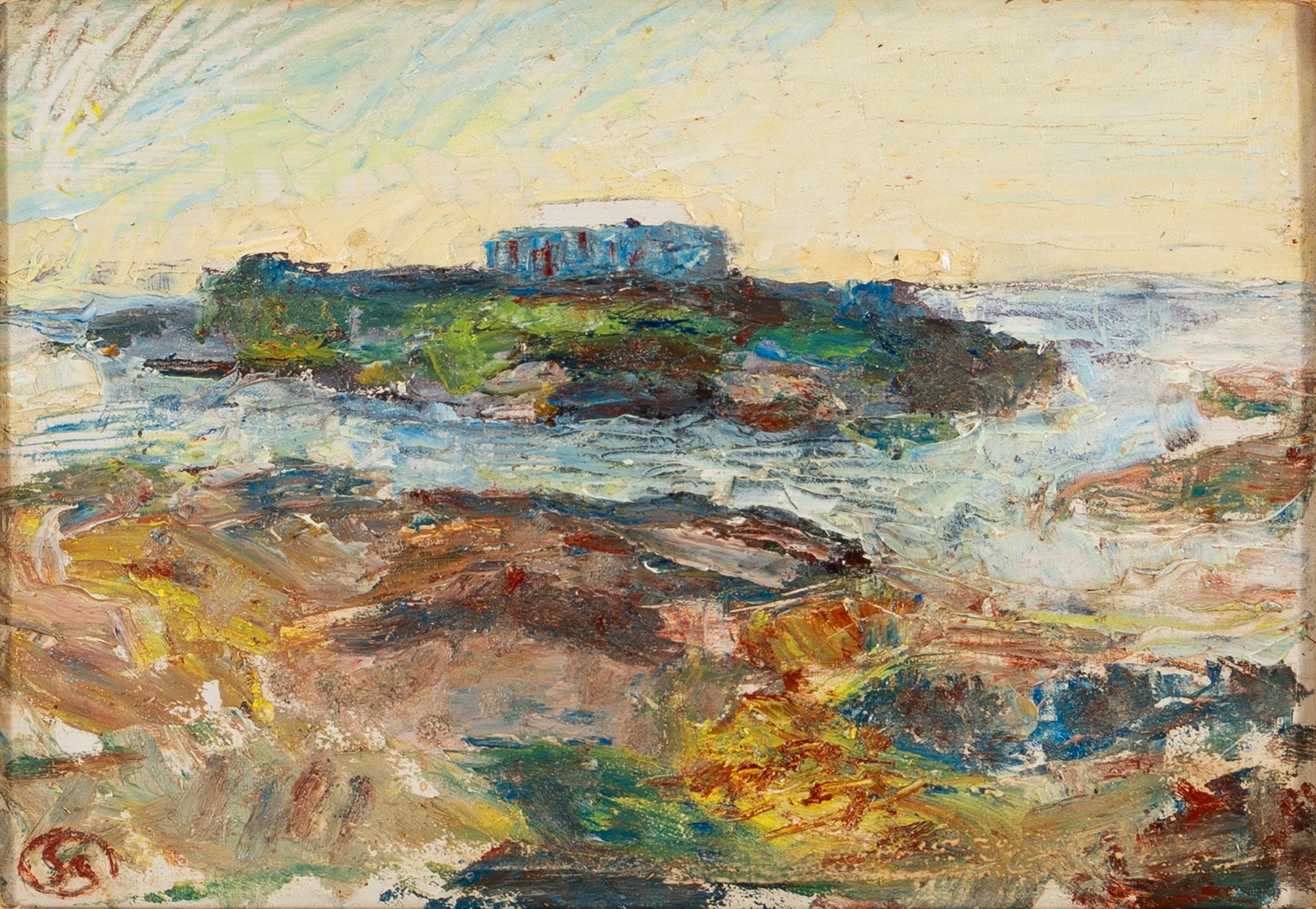 Sigrid Schauman | Shore landscape | MutualArt