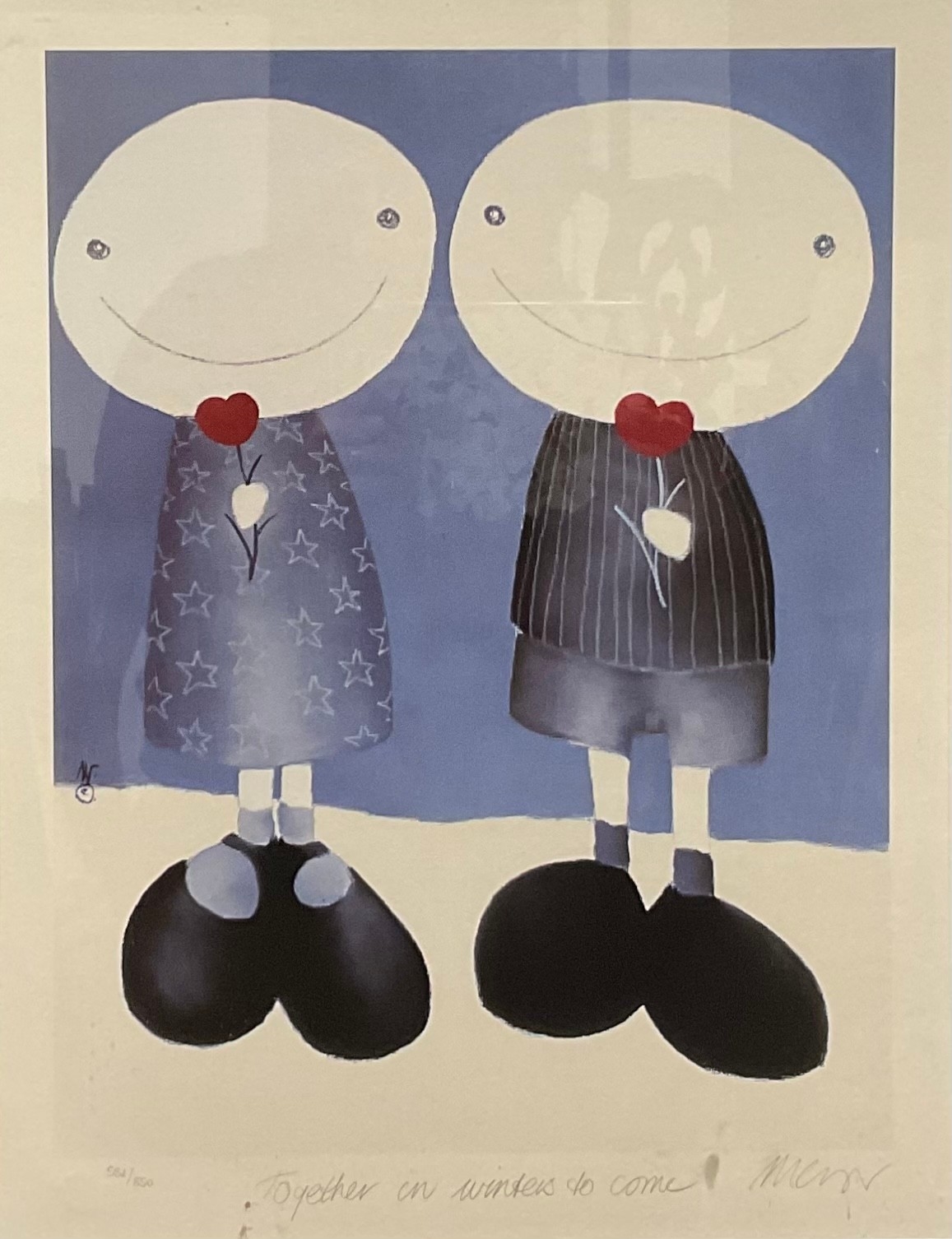 Mackenzie Thorpe | 'Victor Sleeping' | MutualArt