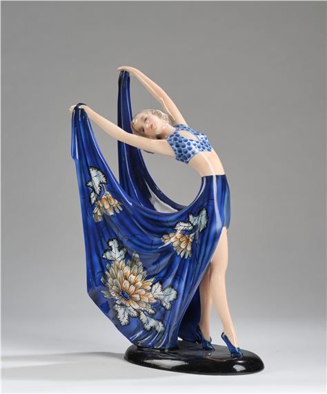 Stefan Dakon | Stephan Dakon, a figurine “Beauty” (a female dancer ...