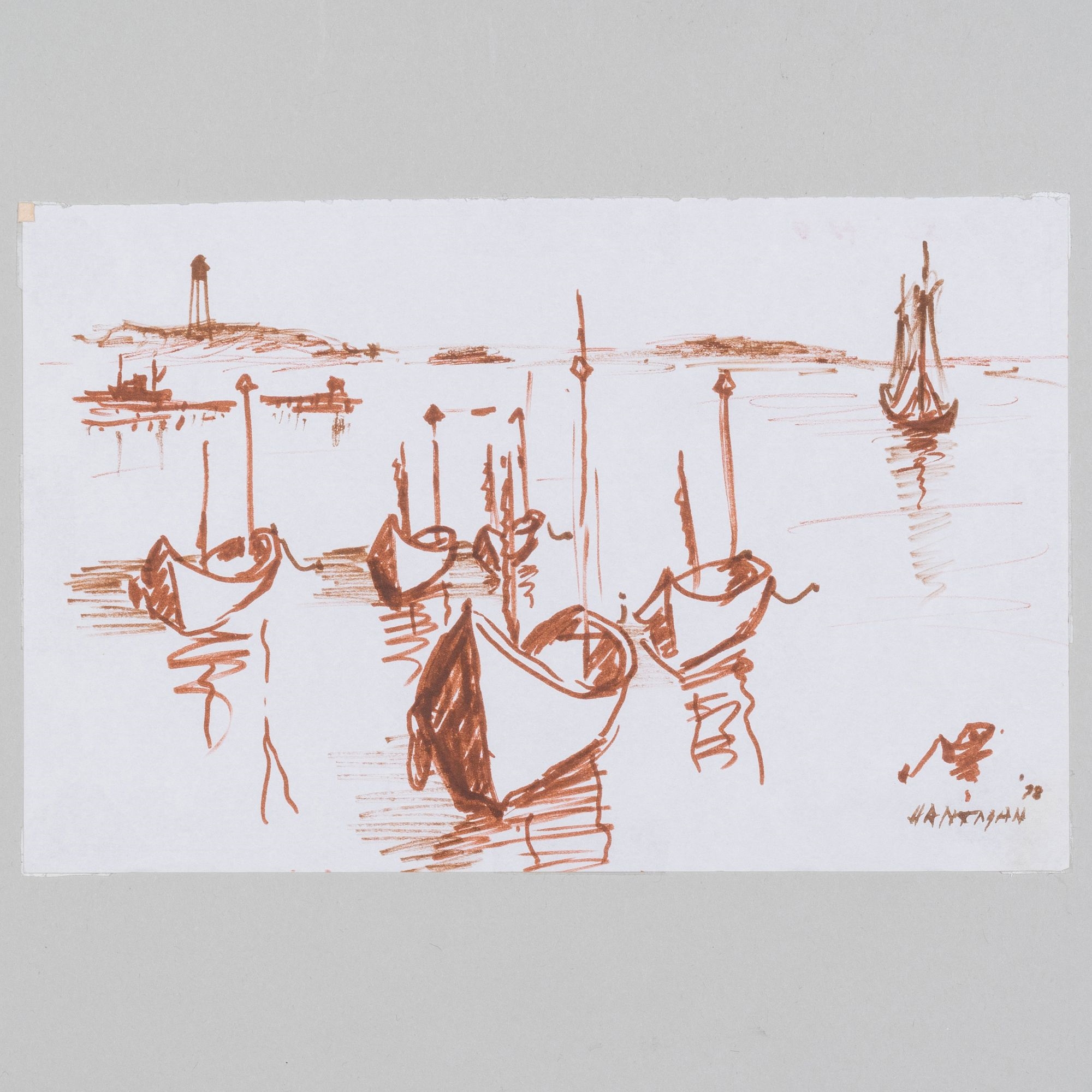 Murray Hantman | Miscellaneous Group of Sketches | MutualArt