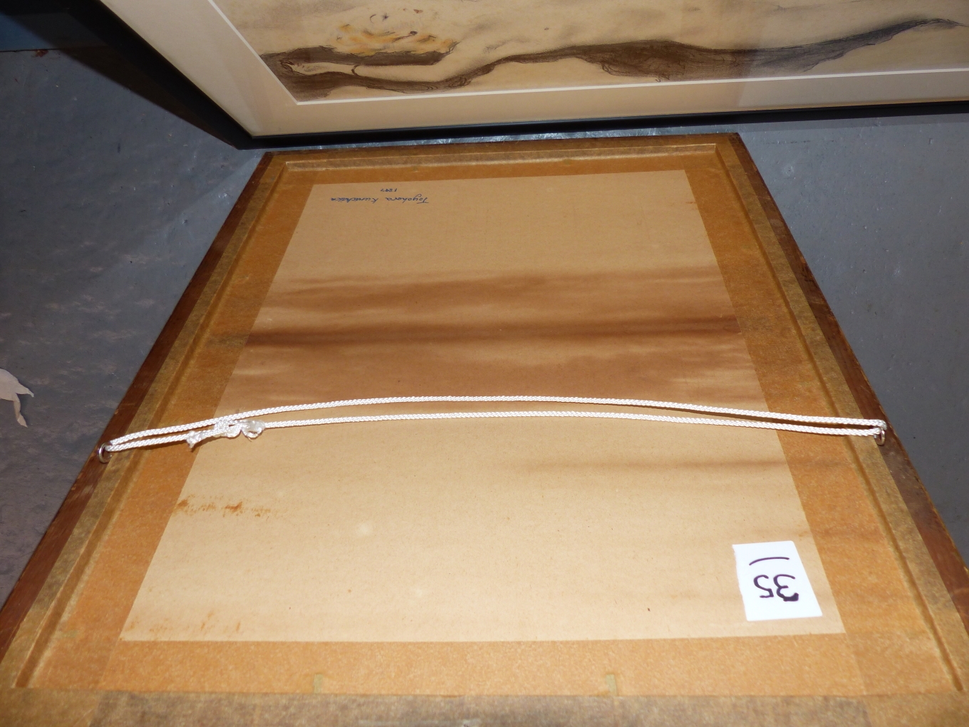 Toyohara Kunichika | PORTRAIT OF A ONE EYED SAMURAI HOLDING PRAYER ...