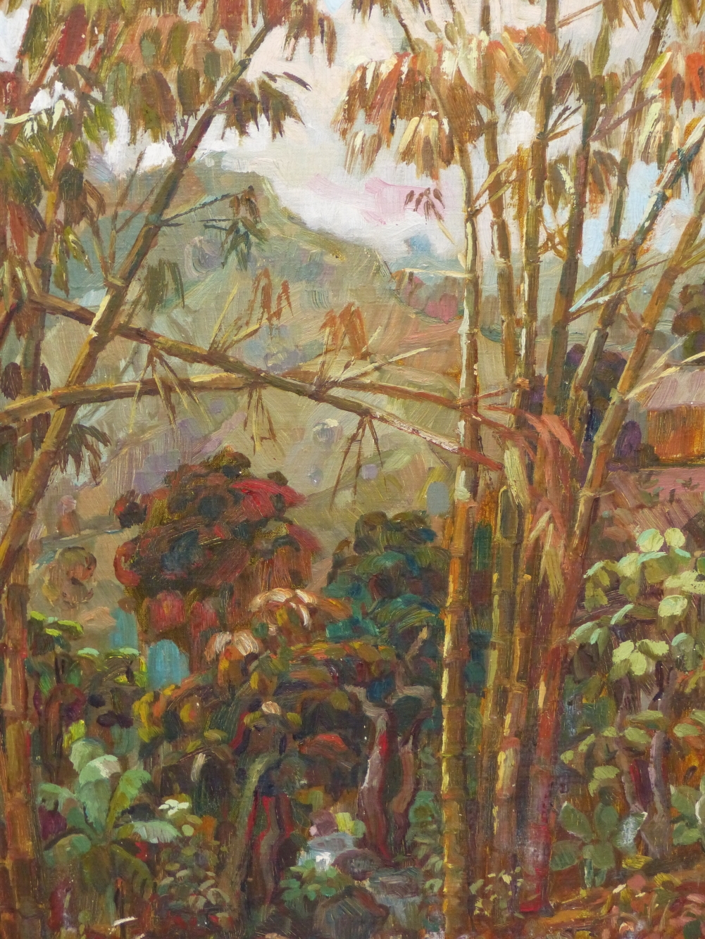 Eric Smith | A JAMAICAN MOUNTAIN LANDSCAPE | MutualArt