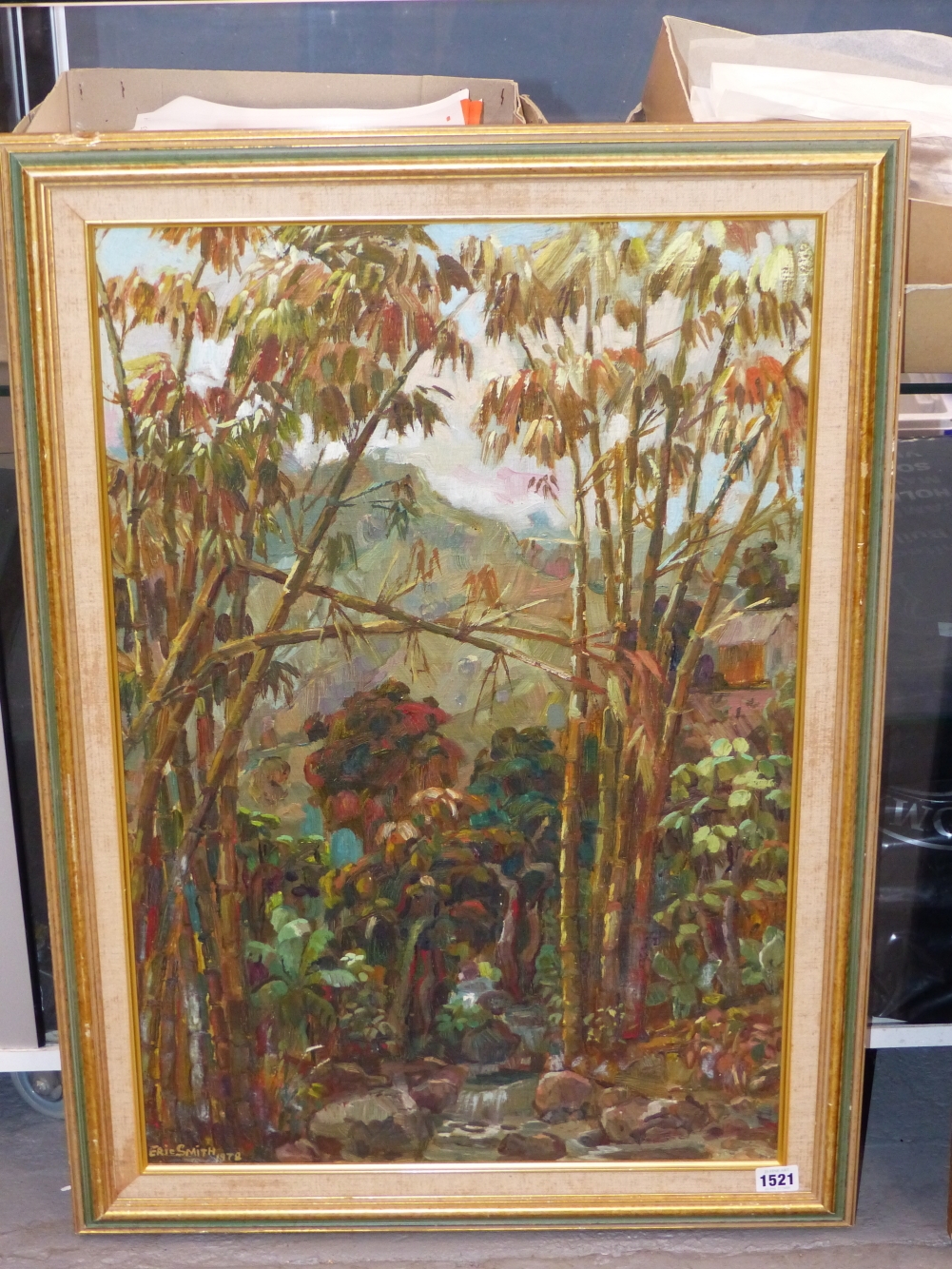 Eric Smith | A JAMAICAN MOUNTAIN LANDSCAPE | MutualArt