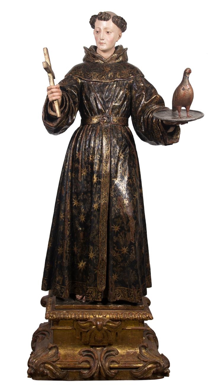 Colonial School, 17th century | Saint Nicholas of Tolentino (17th ...