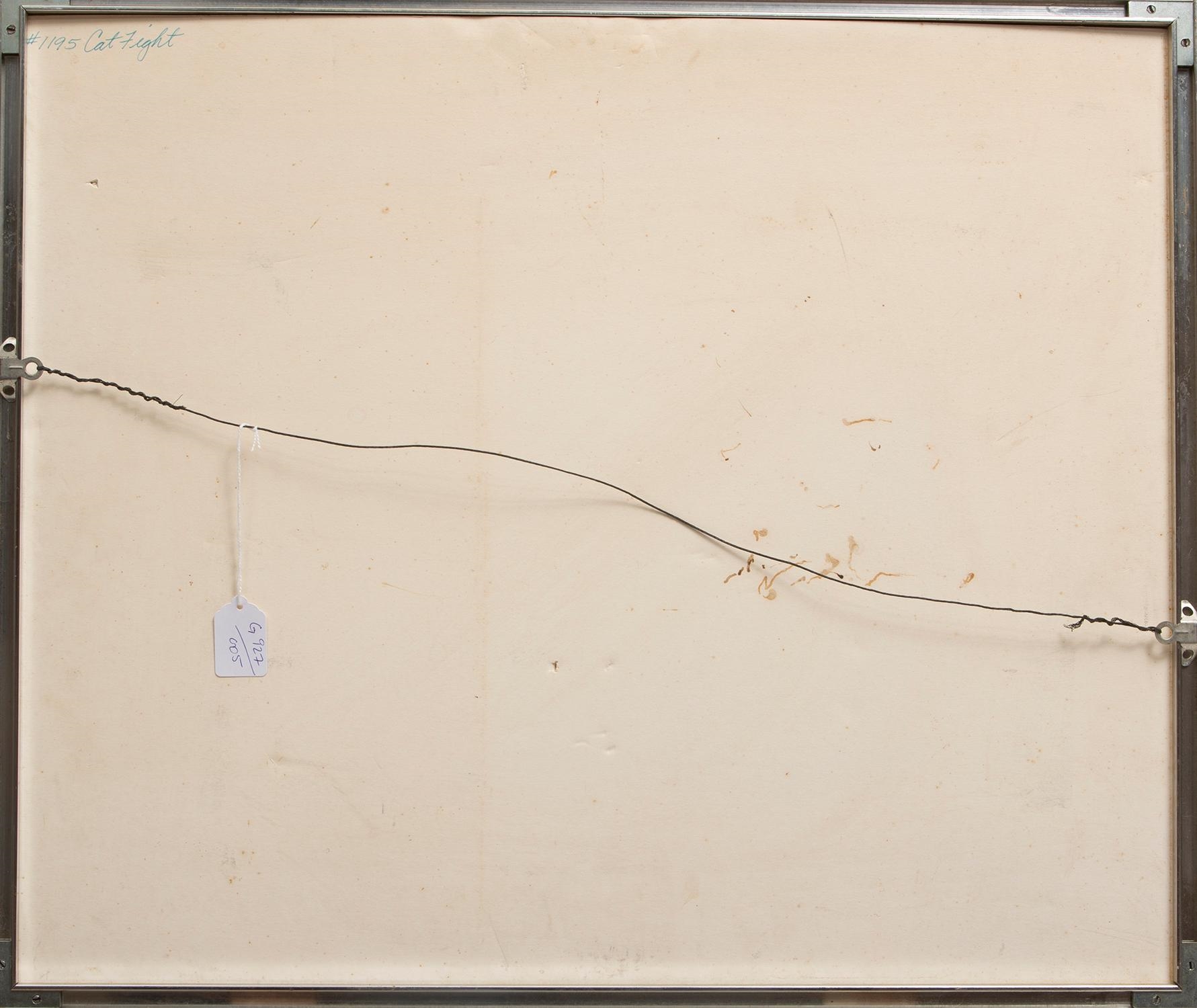 Harvey Sherman Harris | Cat Fight | MutualArt