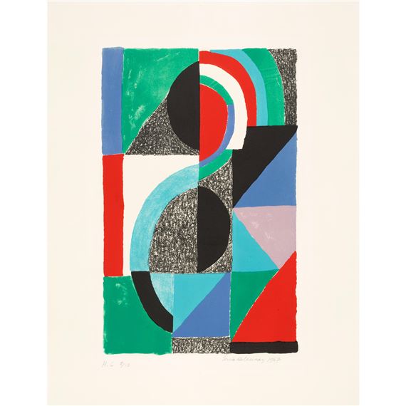 Sonia Delaunay | Icône (Icon) (1967) | MutualArt