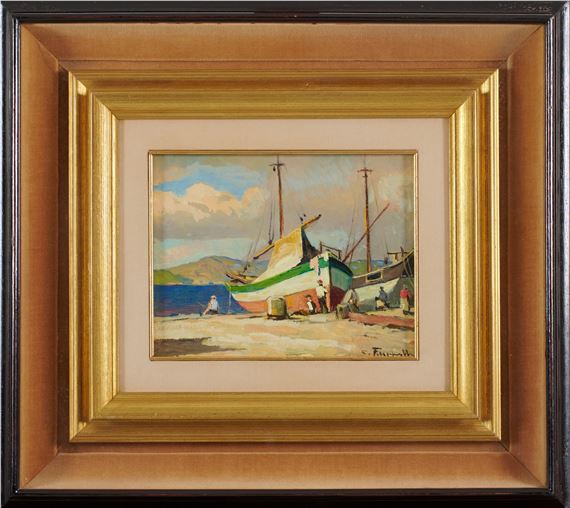 Cafiero Filippelli | Barche e pescatori | MutualArt