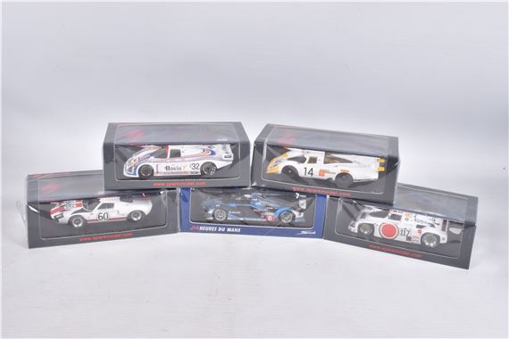 M. Salmon | FIVE BOXED SPARK MODEL MINIMAX VEHICLES 1:43 SCALE, to ...