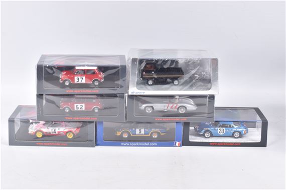 Daniel Anderson | SEVEN BOXED SPARK MODEL MINIMAX VEHICLES, to include ...