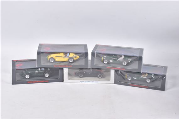 John Surtees | FIVE BOXED SPARK MODEL MINIMAX VEHICLES 1:43 SCALE, to ...