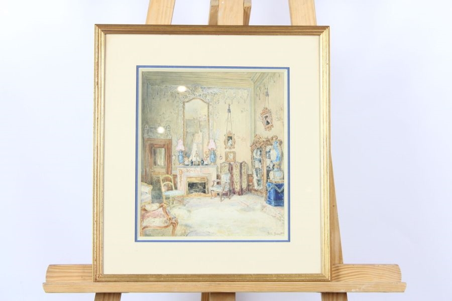 Rudolph Bernt | Bourgeois interior | MutualArt