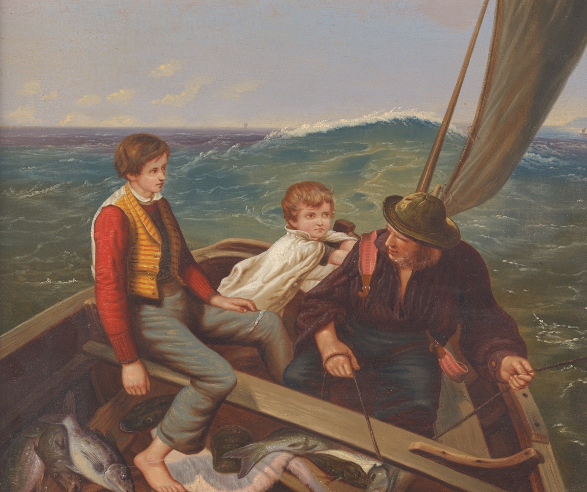 James Clarke Hook | BLACKBERRY PICKING | MutualArt