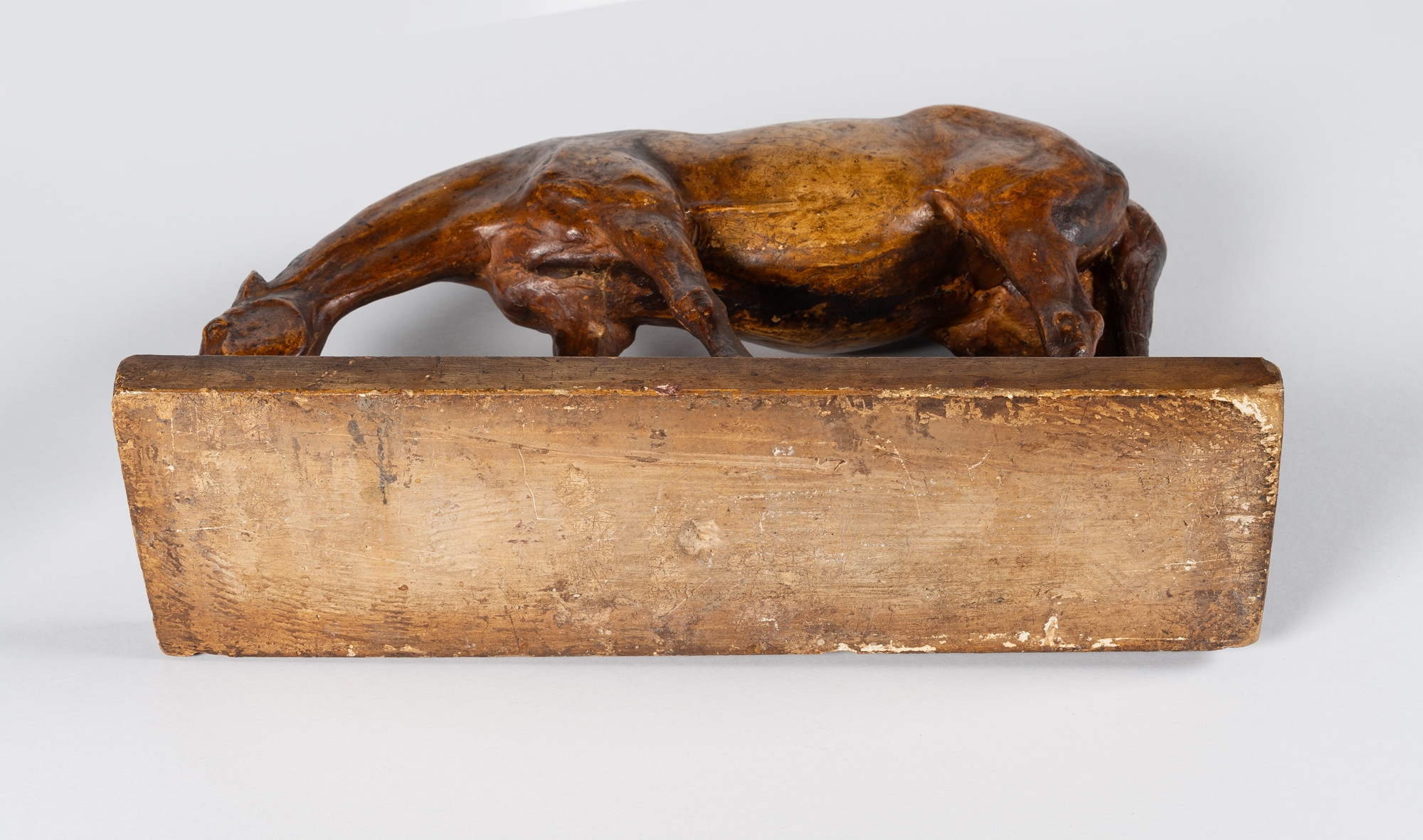 Richard Scheibe | Running horse with head lowered (1910 - 1911) | MutualArt