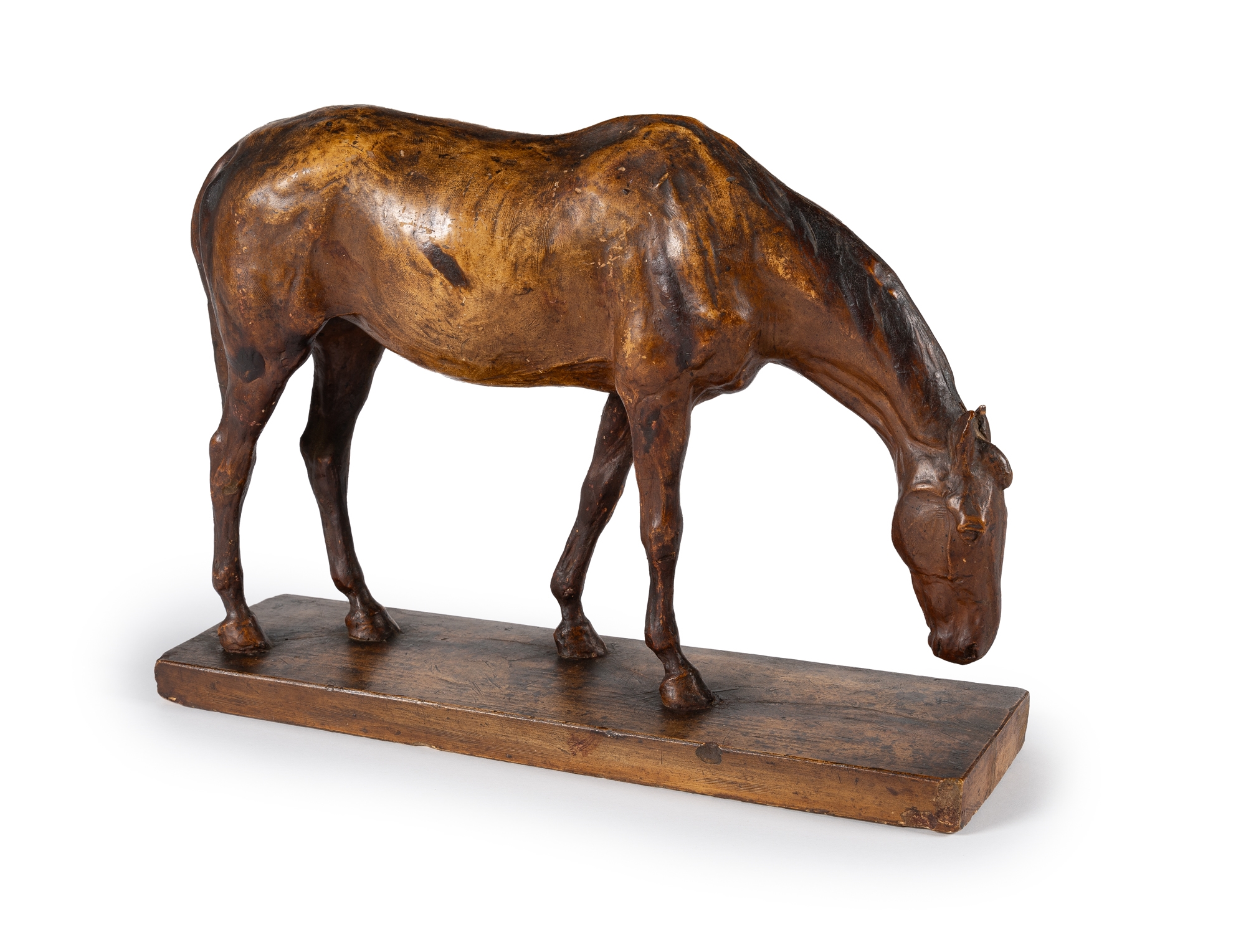 Richard Scheibe | Running horse with head lowered (1910 - 1911) | MutualArt