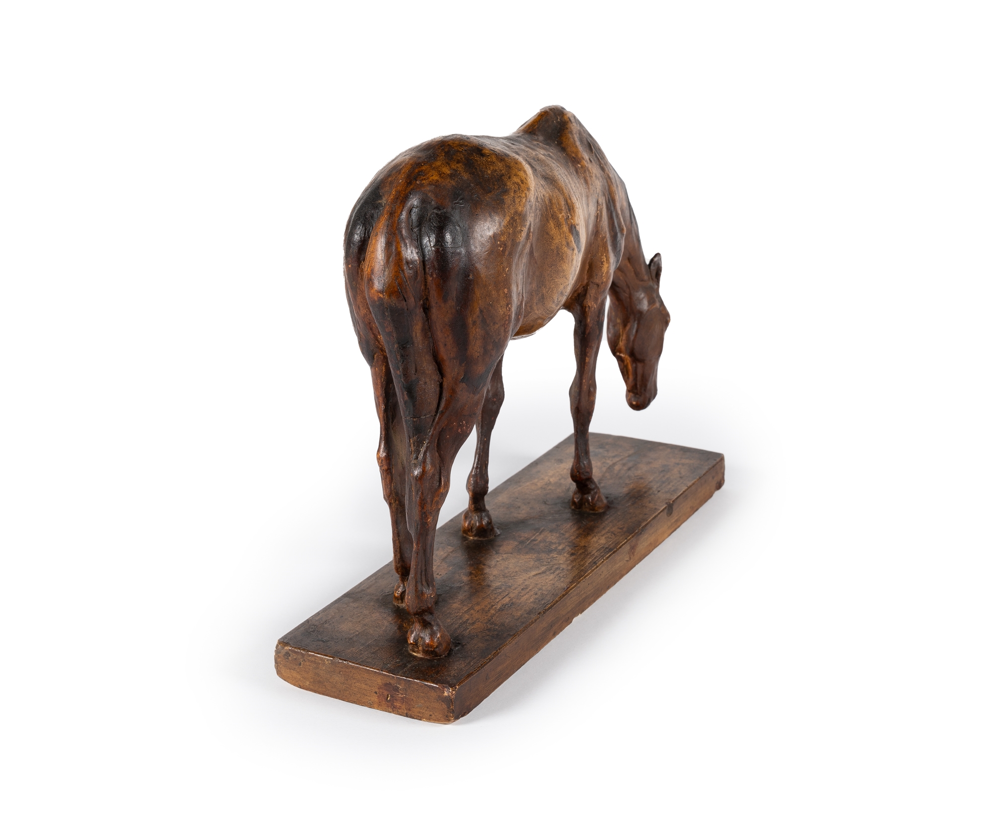 Richard Scheibe | Running horse with head lowered (1910 - 1911) | MutualArt