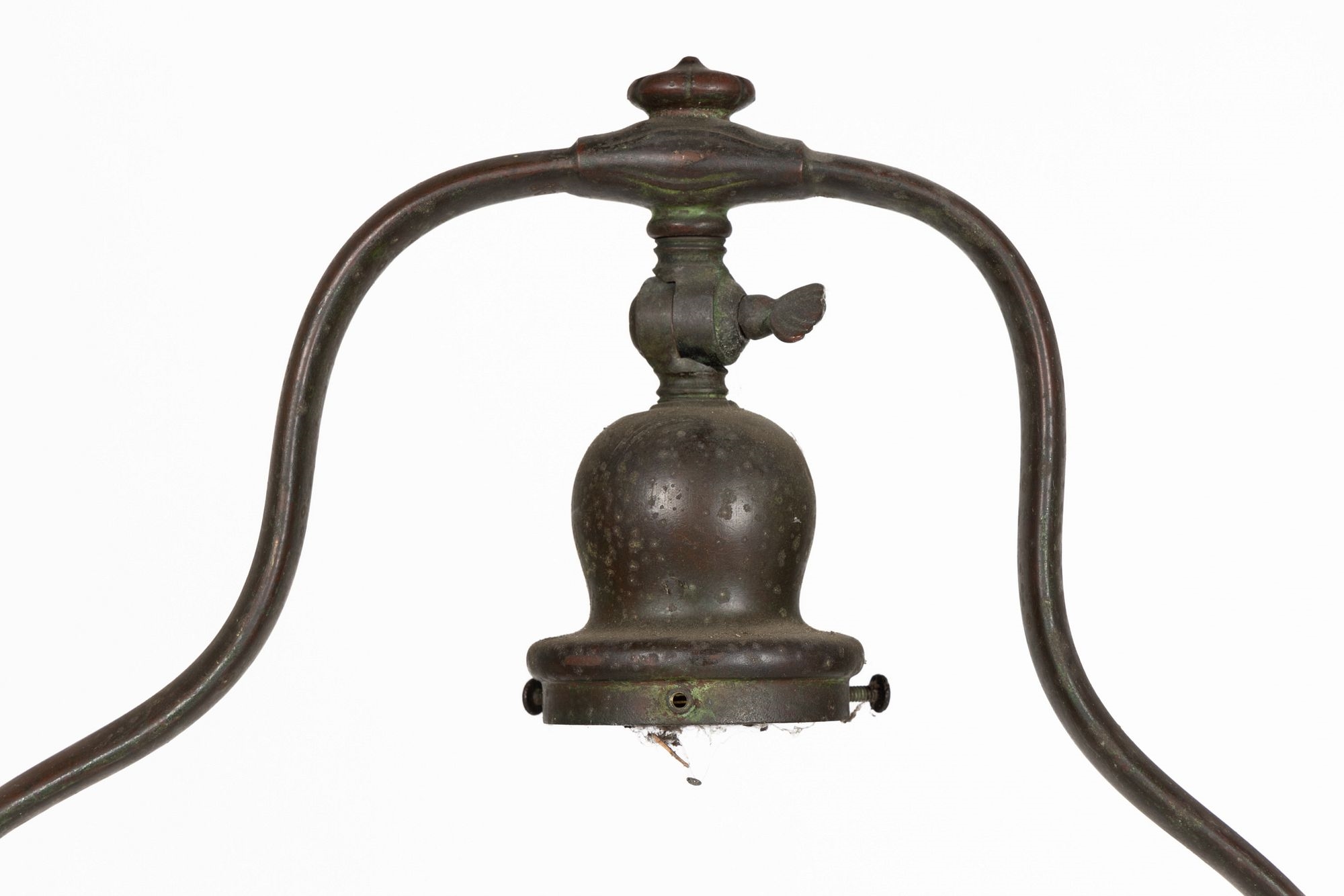 Art Nouveau School | HANDEL ART NOUVEAU HARP FLOOR LAMP (Early 20th ...