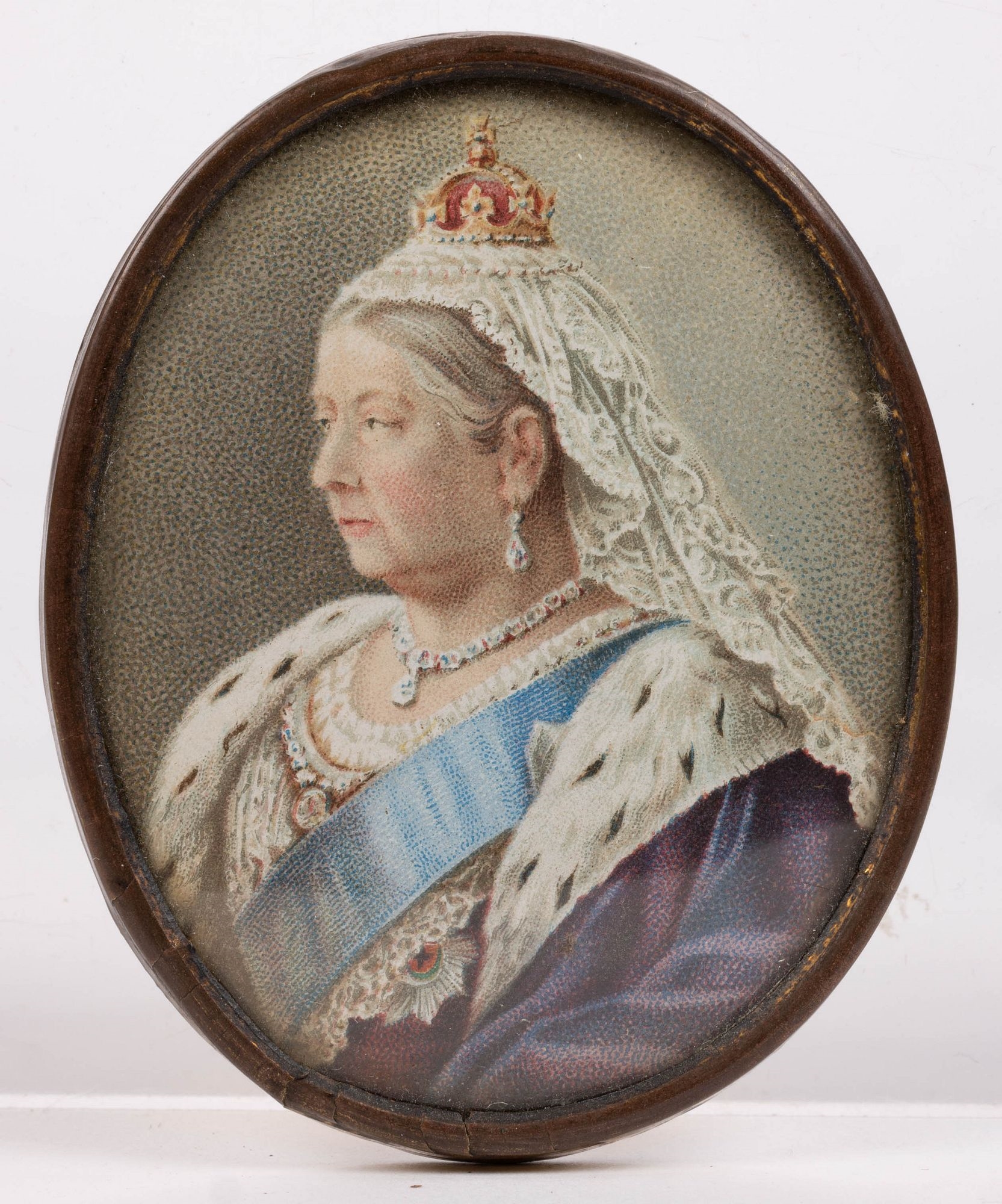 Queen Victoria | QUEEN VICTORIA GOLDEN JUBILEE MINIATURE PORTRAIT ...