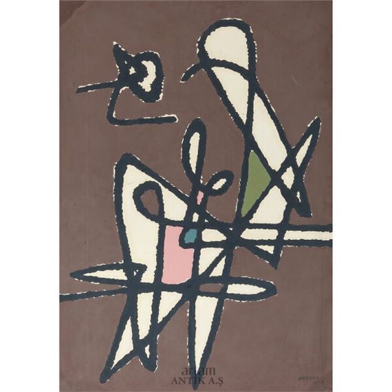 Sabri Berkel | Kuşlar (1956) | MutualArt