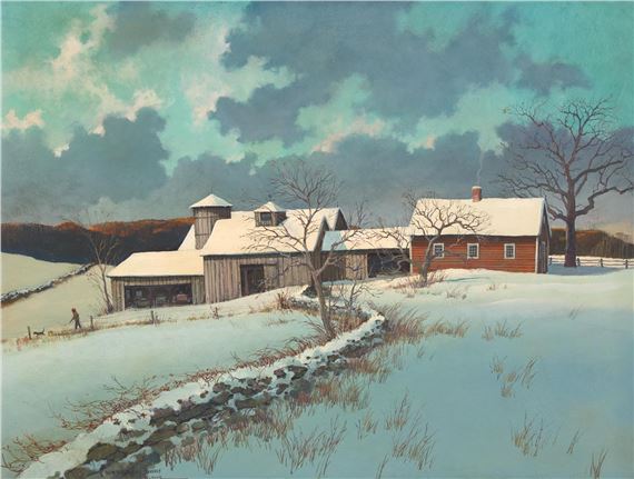 Eric Sloane | New Hampshire in January | MutualArt