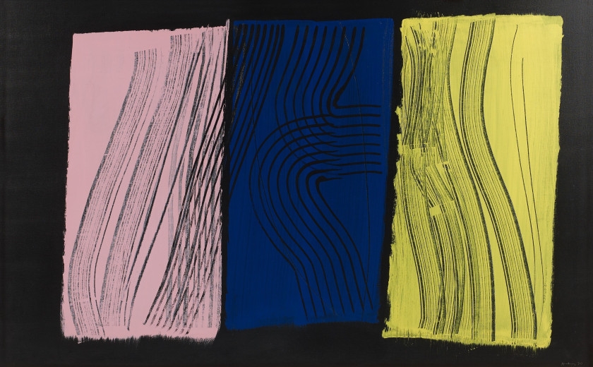 Hans Hartung | T1970-H25 (1970) | MutualArt