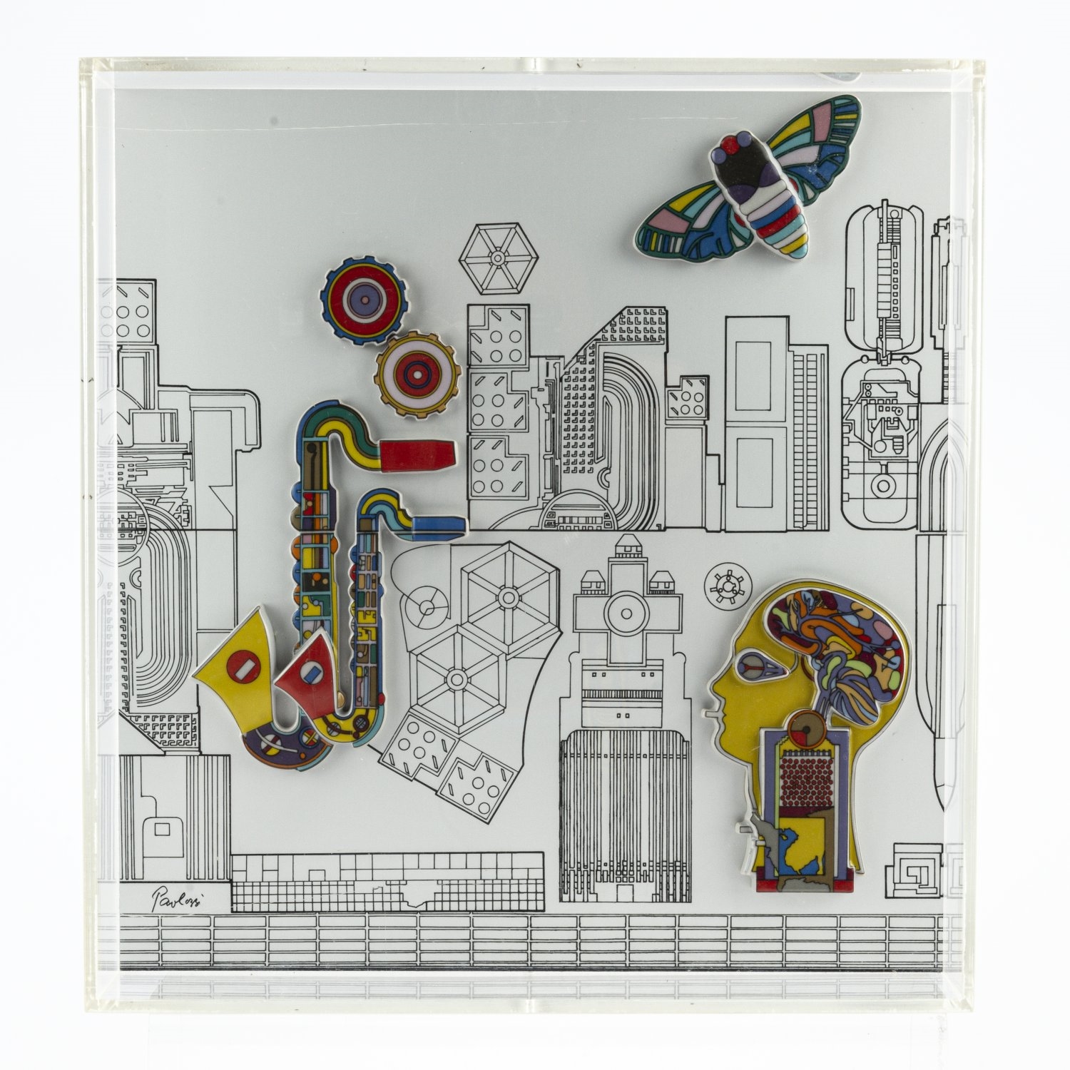 Eduardo Paolozzi | Annual object in ceramics (1985) | MutualArt